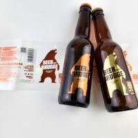 China Custom Transparent Waterproof Wine Labels with Gold Foil & Embossing - 500pcs MOQ, 5-7 Day Delivery for sale
