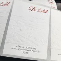 China Custom 3D Embossed Vinyl Wine Bottle Labels - 500pcs MOQ with 5-7 Day Delivery for sale