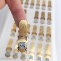 China Custom Gold Foil Embossed Cigar Labels - Waterproof Self-Adhesive, 500pcs MOQ, 5-7 Day Production for sale