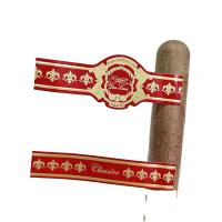 China Custom 3D Embossed Gold Foil Cigar Labels - 500pcs MOQ with 5-7 Day Production for sale
