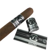 China Custom Waterproof Cigar Labels with Gold Foil & Embossing - 500pcs MOQ, 5-7 Day Delivery for sale