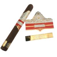 China Custom Gold Foil Cigar Labels 500pcs Minimum Heat Resistant Embossed Sticker Printing for Premium Packaging for sale