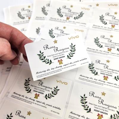 China Custom Waterproof PVC PE Adhesive Labels - 500pcs MOQ, 5-7 Day Production, Custom Sizes & Finishing Options for sale
