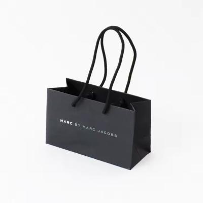 China Custom White Paper Shopping Bags with Logo - 500pcs MOQ, 5-7 Day Delivery, Custom Sizes & Eco-Friendly Materials for sale