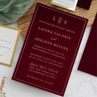 China Custom Velvet Square Cards 500pcs MOQ with Waterproof Finish for Holiday and Wedding Invitations for sale