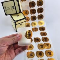 China Custom Aromatherapy Candle Stickers 500pcs Minimum Order with 5-7 Day Delivery and Custom Sizes from 0.5-inch for sale