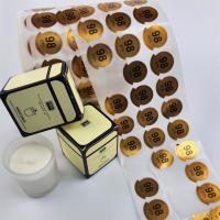 China Custom Aromatherapy Candle Stickers 500pcs Minimum Order with 5-7 Day Delivery and Custom Sizes from 0.5-inch for sale