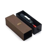 China Custom Logo Paper Wine Box - Single Bottle Packaging with 500pcs MOQ and 5-7 Day Production for sale