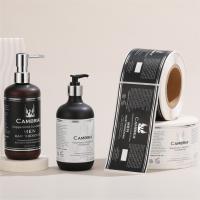 China Custom Waterproof Shampoo Bottle Label Stickers - 500pcs MOQ with 5-7 Day Production for Personal Care Products for sale