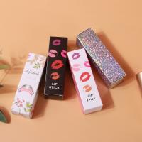 China Custom Biodegradable Cosmetic Packaging Box for Lip Glaze & Skincare - 500pcs MOQ, 5-7 Day Delivery for sale