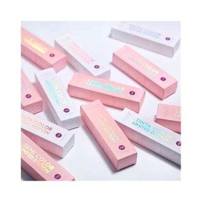 China Custom Lipstick Packaging Boxes & Lip Balm Labels - 500pcs MOQ, 5-7 Day Delivery, Eco-Friendly Materials for sale