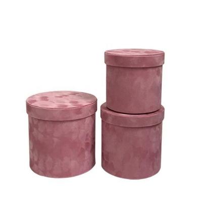 China Other Gift Craft Round Box for Flower Packaging Valentine's Day Wedding DIY Decoration Jewelry Gift Packaging Cardboard Boxes for sale