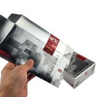 China Custom CMYK White Cardboard Wine Carrier Boxes - 500pcs MOQ with 5-7 Day Delivery for Bottle Packaging for sale
