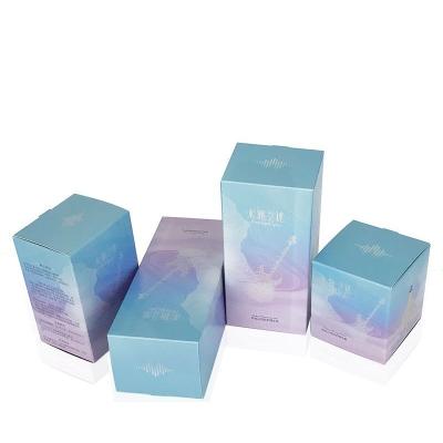 China Custom Luxury Two Tuck End Cosmetic Packaging Boxes - 500pcs MOQ, 5-7 Day Production for sale
