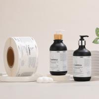 China Custom Eco-Friendly Waterproof Cosmetic Labels with Embossing & Gold Foil - 500pcs MOQ, 5-7 Day Delivery for sale