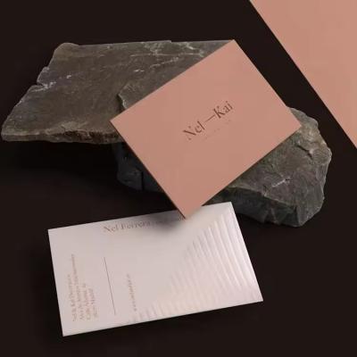 China Custom Velvet Business Cards 500pcs Minimum Order with 5-7 Day Production - CMYK Printing for Holiday & Corporate Events for sale