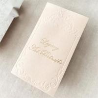 China Custom Square Business Thank You Cards with Logo Printing - 500pcs Minimum Order, 5-7 Day Production for sale