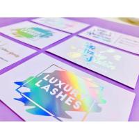 China Luxury Soft Touch Business Cards with Gold Foil & Raised Coating - 500pcs MOQ, Custom Sizes Available for sale