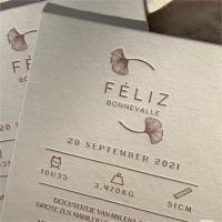 China Custom Printed Greeting Cards with Gold Foil & Embossed Hard Paper - 500pcs MOQ, 5-7 Day Production for sale
