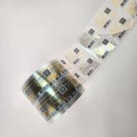 China Custom Transparent Wine Bottle Labels - Waterproof 3D Embossed with Gold Foil, MOQ 500pcs, 5-7 Day Delivery for sale