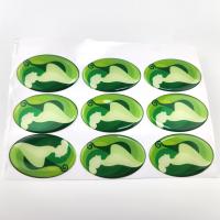 China Custom 3D Dome Resin Epoxy Stickers with 3M Adhesive - 500pcs Minimum Order, 5-7 Day Production for sale
