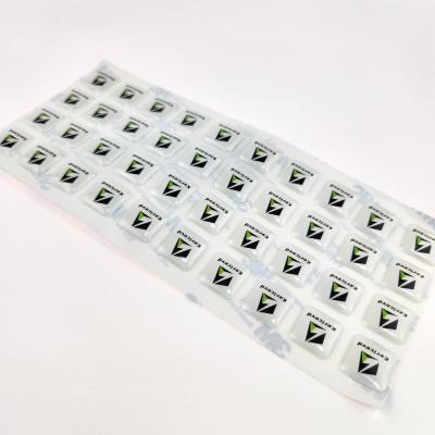 China Custom 3D Epoxy Stickers with 3M Adhesive - 500pcs MOQ Scratch-Resistant Dome Labels for sale