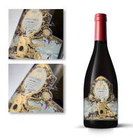 China Custom Wine Bottle Ingredient Information Stickers - 500pcs MOQ, 5-7 Day Delivery, Waterproof Self-Adhesive Labels for sale