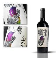 China Custom Waterproof Self-Adhesive Wine Labels 500pcs Minimum Order with 5-7 Day Production Time for sale