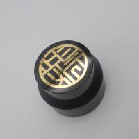 China Custom 3D Electroplated Gold Nickel Metal Labels - 500pcs MOQ with 5-7 Day Lead Time for Luxury Packaging for sale