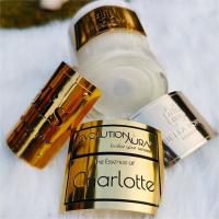 China Custom 3D Embossed Aluminum Labels for Perfume Bottles - 500pcs MOQ with 5-7 Day Delivery for sale