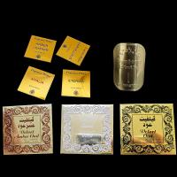 China Nickel Metal 3d Self-adhesive Labels With Metal Logo, for Perfume Bottles for sale