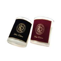 China Custom Gold Foil Embossed Aroma Bottle Labels - 500pcs MOQ, Waterproof 3D Effect for Perfume & Candle Packaging for sale