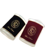 China Custom Gold Foil Embossed Aroma Bottle Labels - 500pcs MOQ, Waterproof 3D Effect for Perfume & Candle Packaging for sale