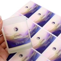 China Waterproof Eco-friendly Paper Vinyl Adhesive Metal Stickers , Perfume/Cosmetics Candle Packaging Labels for sale