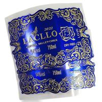 China Custom Gold Foil Wine Bottle Labels - Waterproof 500pcs Minimum with 5-7 Day Production for sale