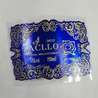 China Custom Gold Foil Wine Bottle Labels - Waterproof 500pcs Minimum with 5-7 Day Production for sale