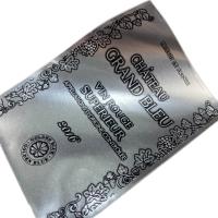 China 3D Aluminum Embossed Metal Wine Labels - Custom Laser Engraved Stickers with 500pcs MOQ and 5-7 Day Delivery for sale