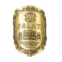 China Waterproof 3D Metal Wine Labels - Custom Laser Engraved with 500pcs MOQ and 5-7 Day Production for sale