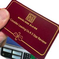 China Custom Velvet Business Card Envelopes with Logo - 500 MOQ, 5-7 Day Lead Time, Multiple Color Options for sale