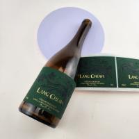 China Custom PU Leather Wine Labels with 3D Embossing - Waterproof & Tear-Resistant - 500pcs MOQ - Gold/Silver Foil Options for sale