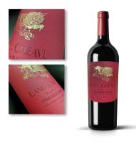 China Custom PU Leather Wine Labels with Gold Foil Embossing - Waterproof 500pcs Minimum Order 5-7 Day Production for sale