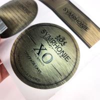 China Custom Handmade Rough Edge Whisky Labels - 500pcs MOQ, 5-7 Day Delivery, Custom Sizes & Materials for sale