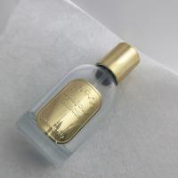 China Gold Foil Embossed Printing Parfum Etiquette Perfume Stickers Custom Logo Square Label For Perfume Bottles for sale