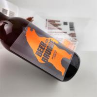 China Luxury Wine Waterproof Stickers Self Adhesive Vinyl Durable Vino Label Gold Stamping for Winery Packaging for sale