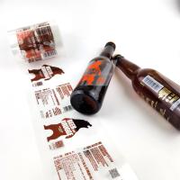 China Luxury Wine Waterproof Stickers Self Adhesive Vinyl Durable Vino Label Gold Stamping for Winery Packaging for sale