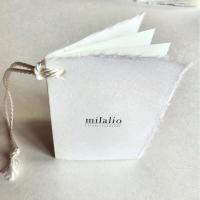 China Luxury Custom Logo Clothing Green Card Clothes Label Special Paper Hang Tags for sale