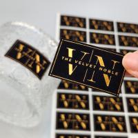 China Custom Velvet Business Cards with Gold Stamping and Embossing for sale