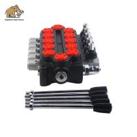 China Cast Iron Hydraulic Monoblock Solenoid Control Valve 5P100F-OT for sale