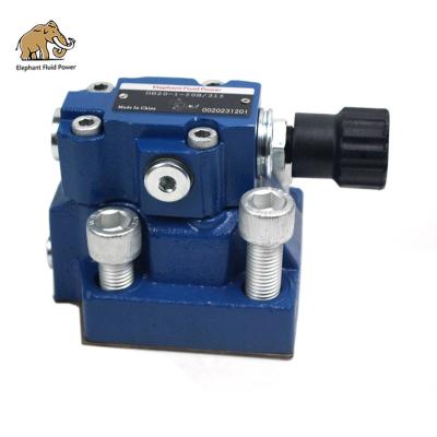 China Hydraulic Solenoid Operated Pressure Relief Valve DB / DBW Series DB20-1-50B for sale
