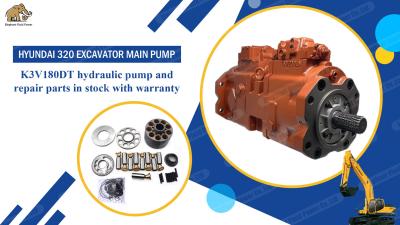 China OEM-quality Hydraulic Pump Parts for Hyundai 320 Excavator K3V180Dt 31N9-10010 Main Pump for sale
